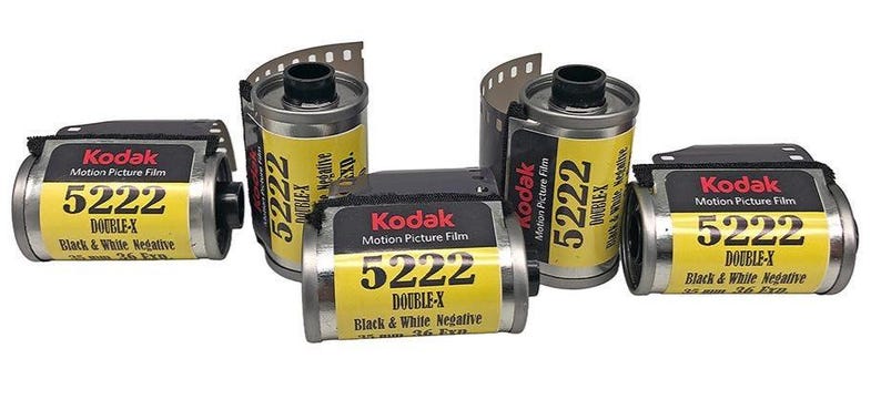 Kodak Double-x 5222 Black & White Film, 35mm 36 Exp - 5 Rolls - Etsy