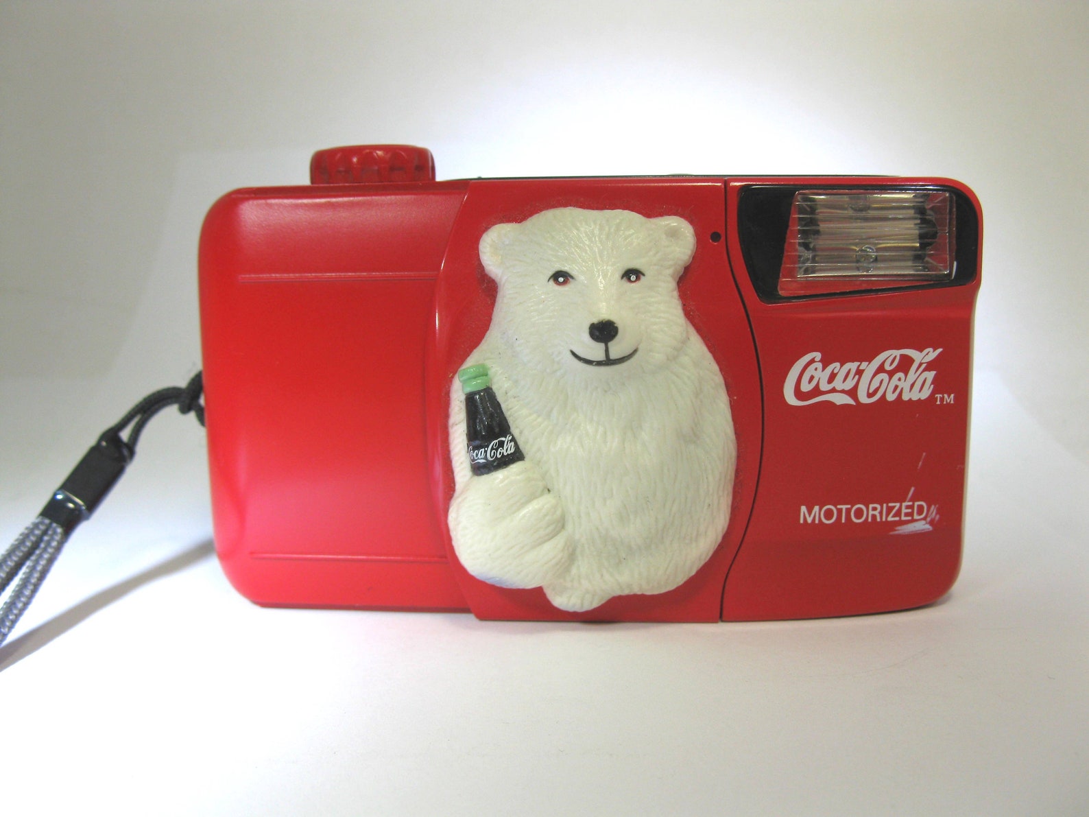 Vintage Coca-cola 35mm Film Camera Polar Bear Motorized - Etsy