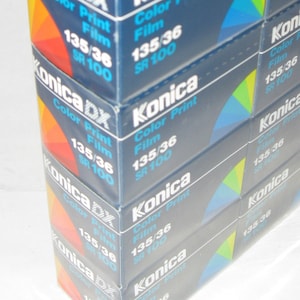 Vintage Konica S R 100 35mm Color Print Film, 36 Exposures - Etsy