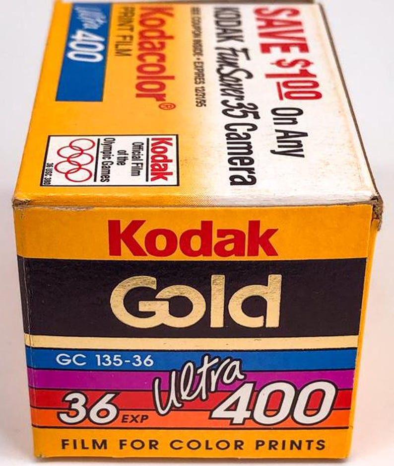 Three Rolls Vintage Kodak Gold Ultra 400 35mm Film - Etsy