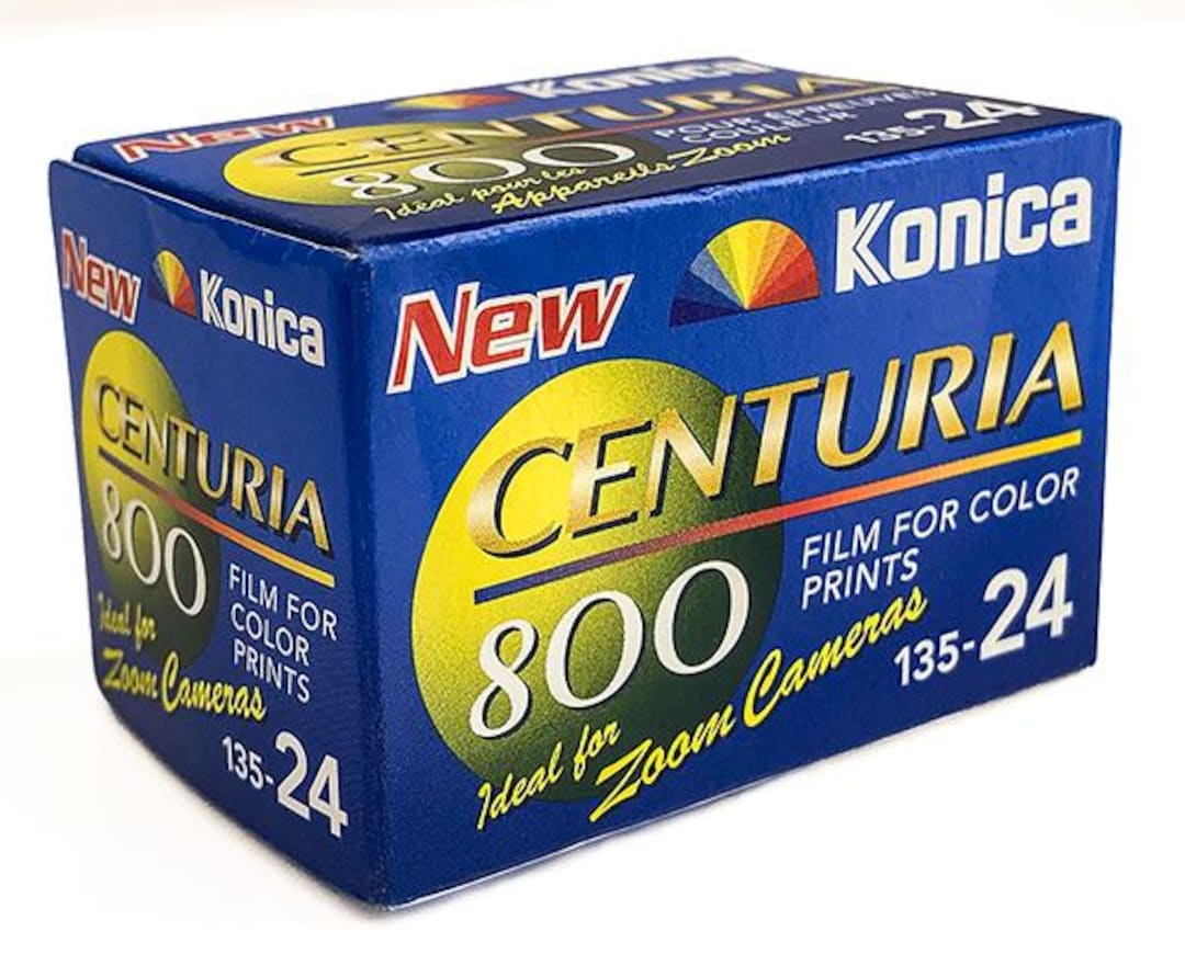 Konica Centuria 800 35mm X 24 Exp Color Print Film Extremely Rare From ...