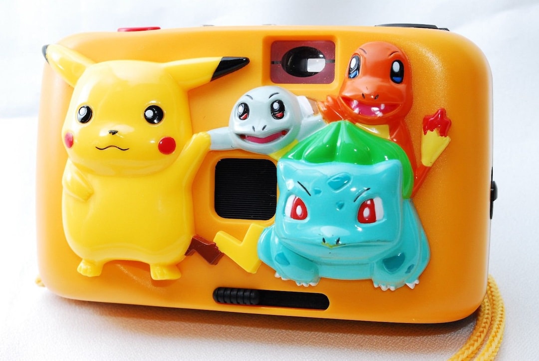 Extremely Rare Boxed Nintendo Pokemon SHOGAKUKAN 35mm Camera Pikachu ...