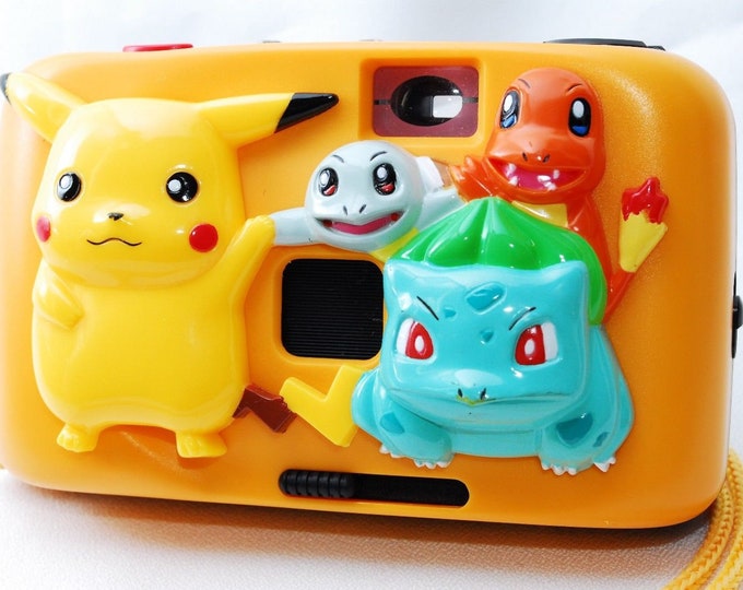 Extremely Rare Boxed Nintendo Pokemon SHOGAKUKAN 35mm Camera Pikachu ...