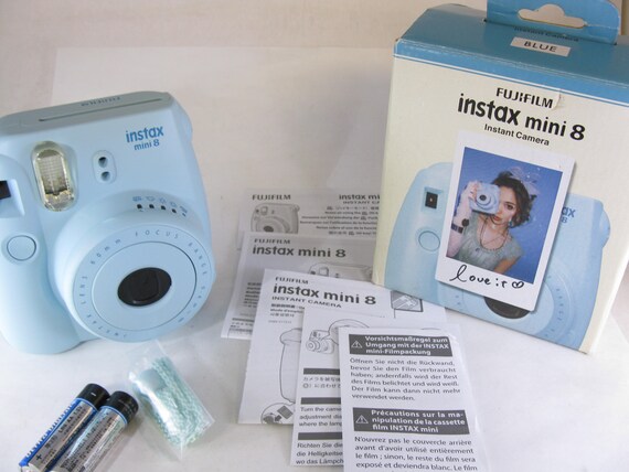 Polaroid Camera Fujifilm Blue