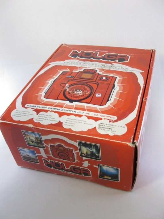 Original Lomography Color Flash RED Holga Camera Starter Kit | Etsy