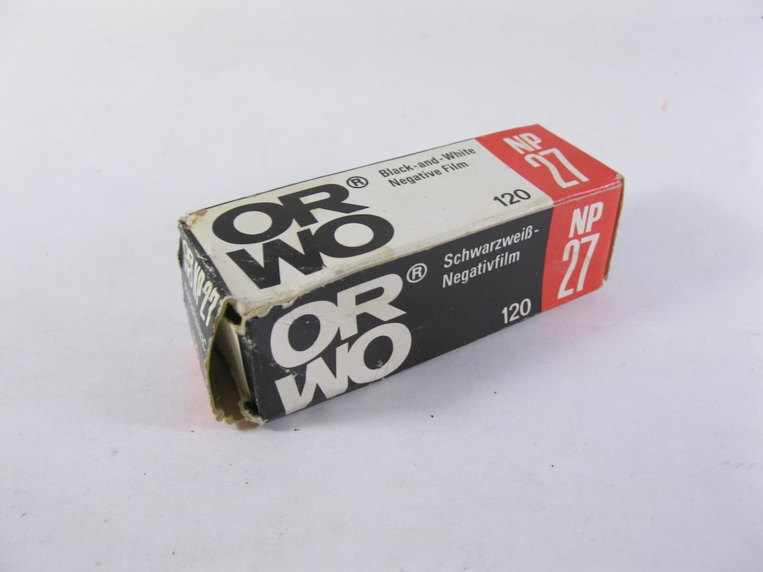 Rare 120 ORWO NP27 Panchromatic ISO 400 B & W Film 120 Vintage Cold ...
