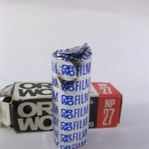 Rare 120 ORWO NP27 Panchromatic ISO 400 B & W Film 120 Vintage Cold ...