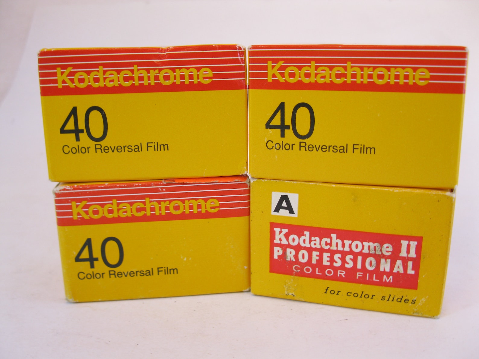 4 Rolls Vintage Kodak Kodachrome PKA 40 Film Sealed Boxes 35mm X 36 Exp ...