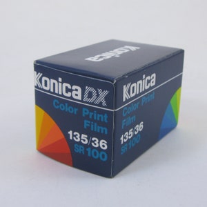 Vintage Konica S R 100 35mm Color Print Film, 36 Exposures - Etsy