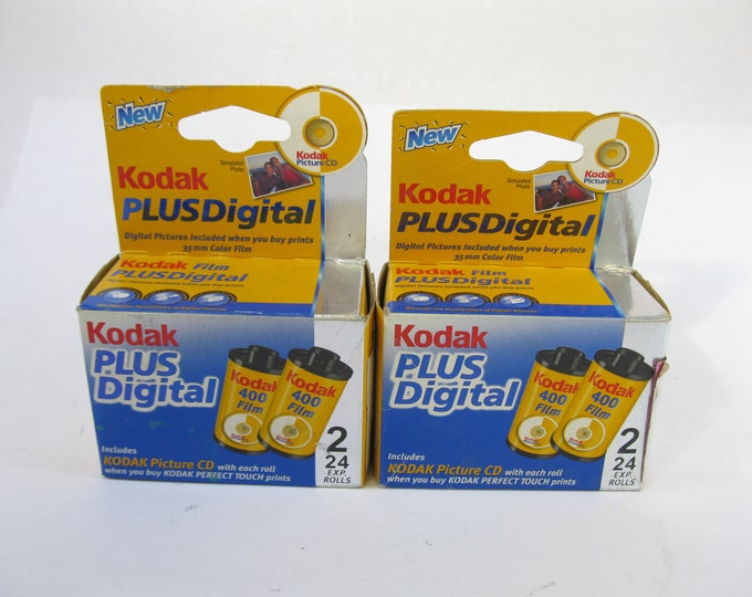 Vintage Kodak Color Plus Digital 400 35mm Film 24 Exposure. 35mm Film ...