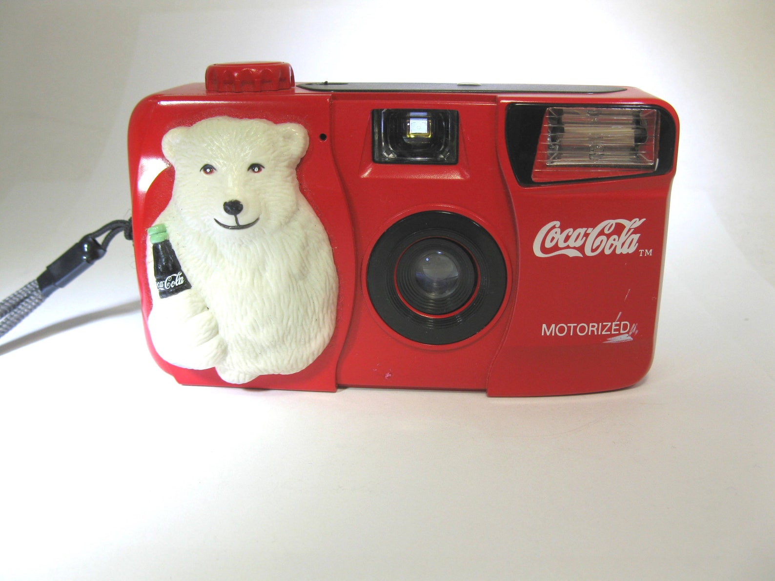 Vintage Coca-cola 35mm Film Camera Polar Bear Motorized - Etsy