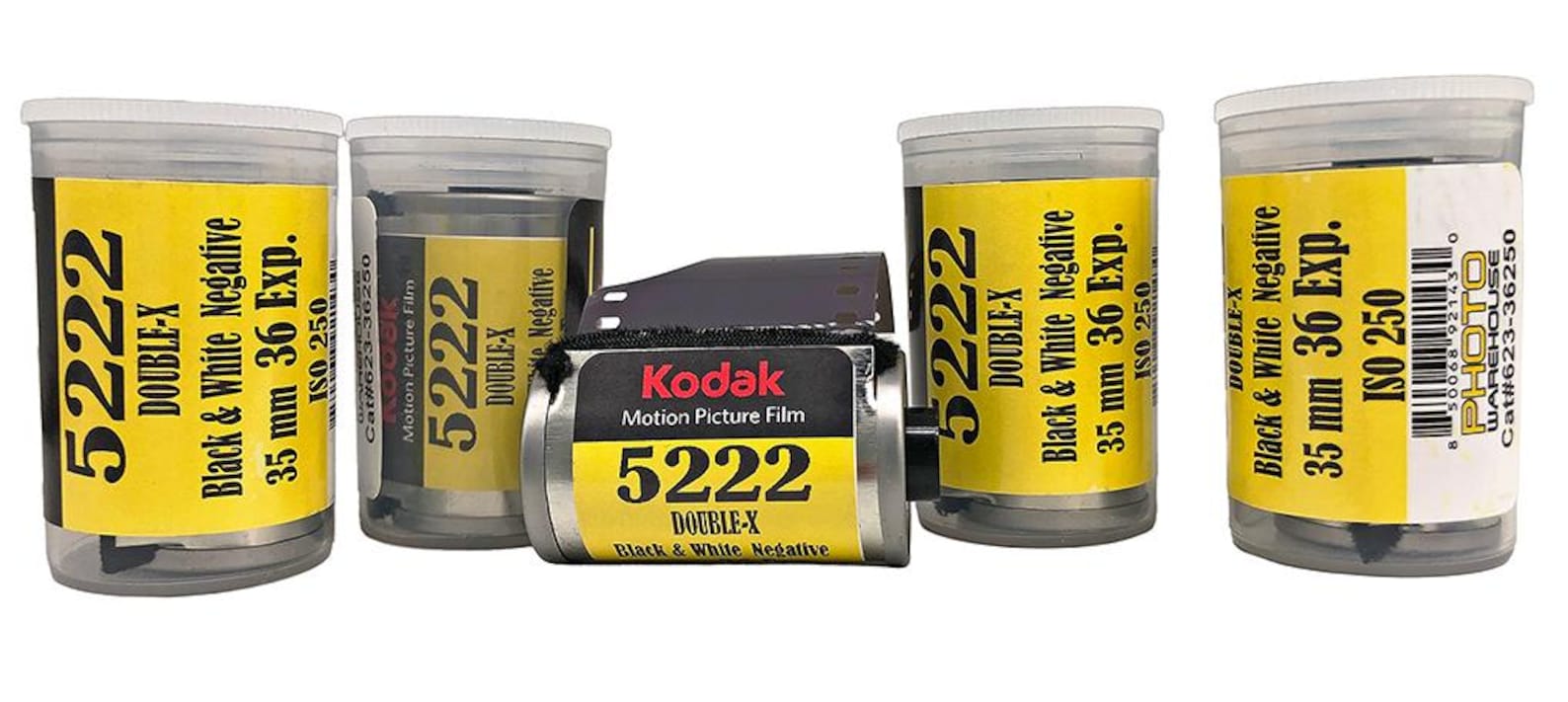 Kodak Double-x 5222 Black & White Film, 35mm 36 Exp - 5 Rolls - Etsy