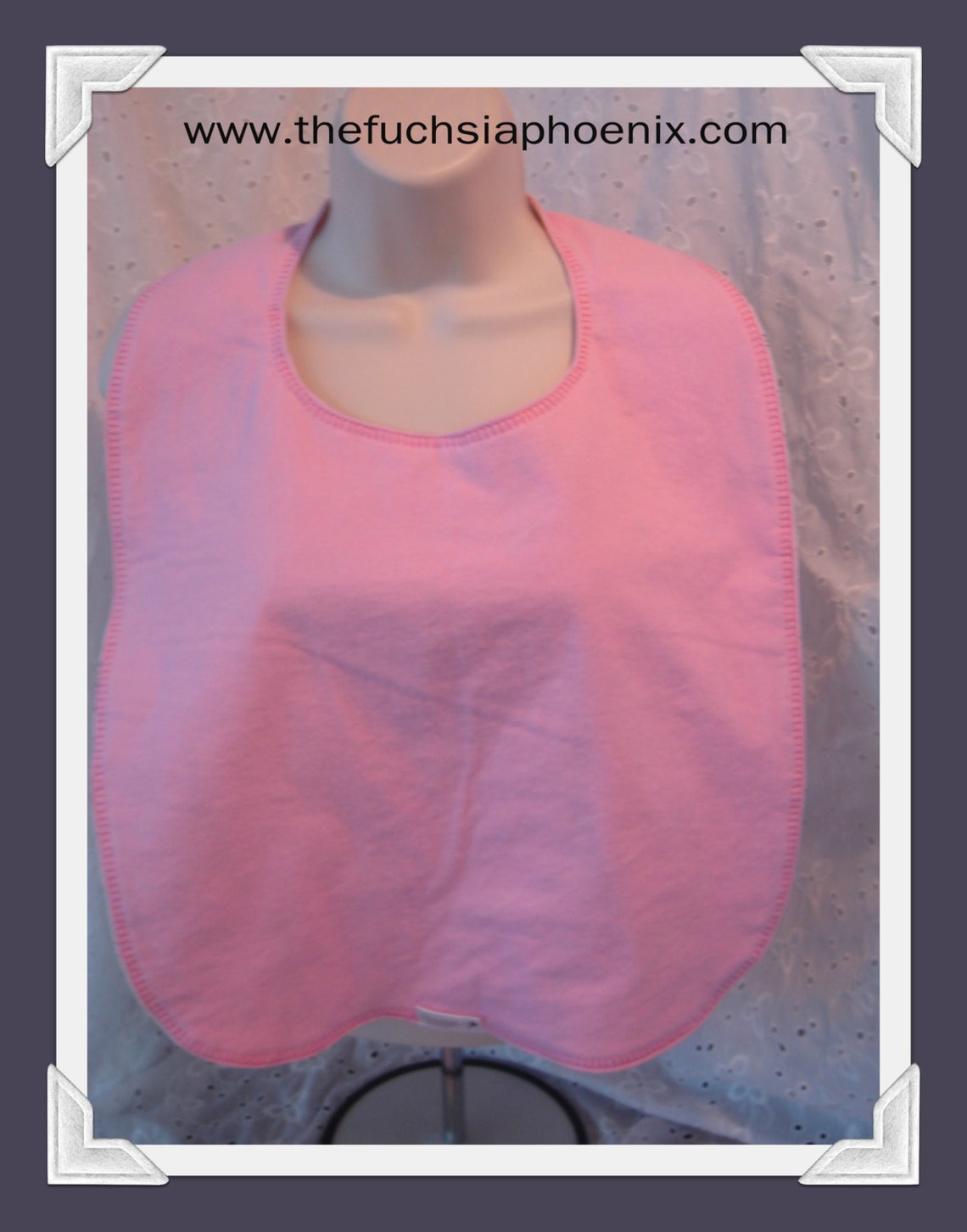 Paris in Pink Bib for Adults/teens/tweens - Etsy