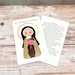 St. Thérèse of Lisieux Prayer Card - Etsy