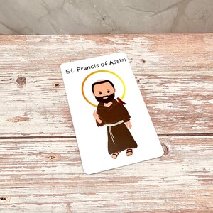 St. Francis of Assisi Prayer Card - Etsy