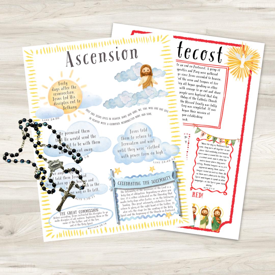 All About Easter Worksheet Bundle - Etsy