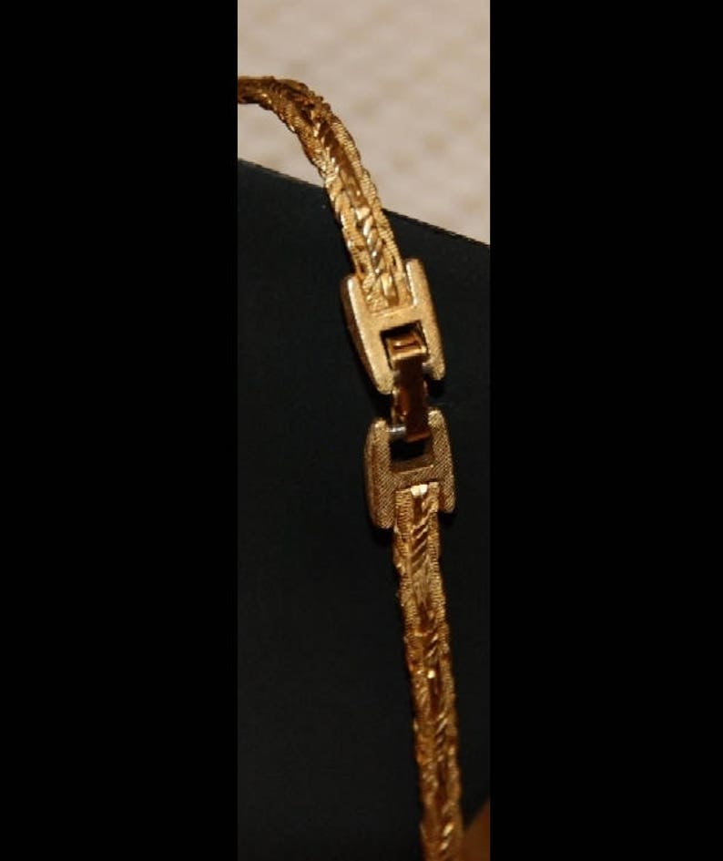 Vintage 1980s Matte Gold Tone Multi-textured Chain Necklace 30.5 - Etsy