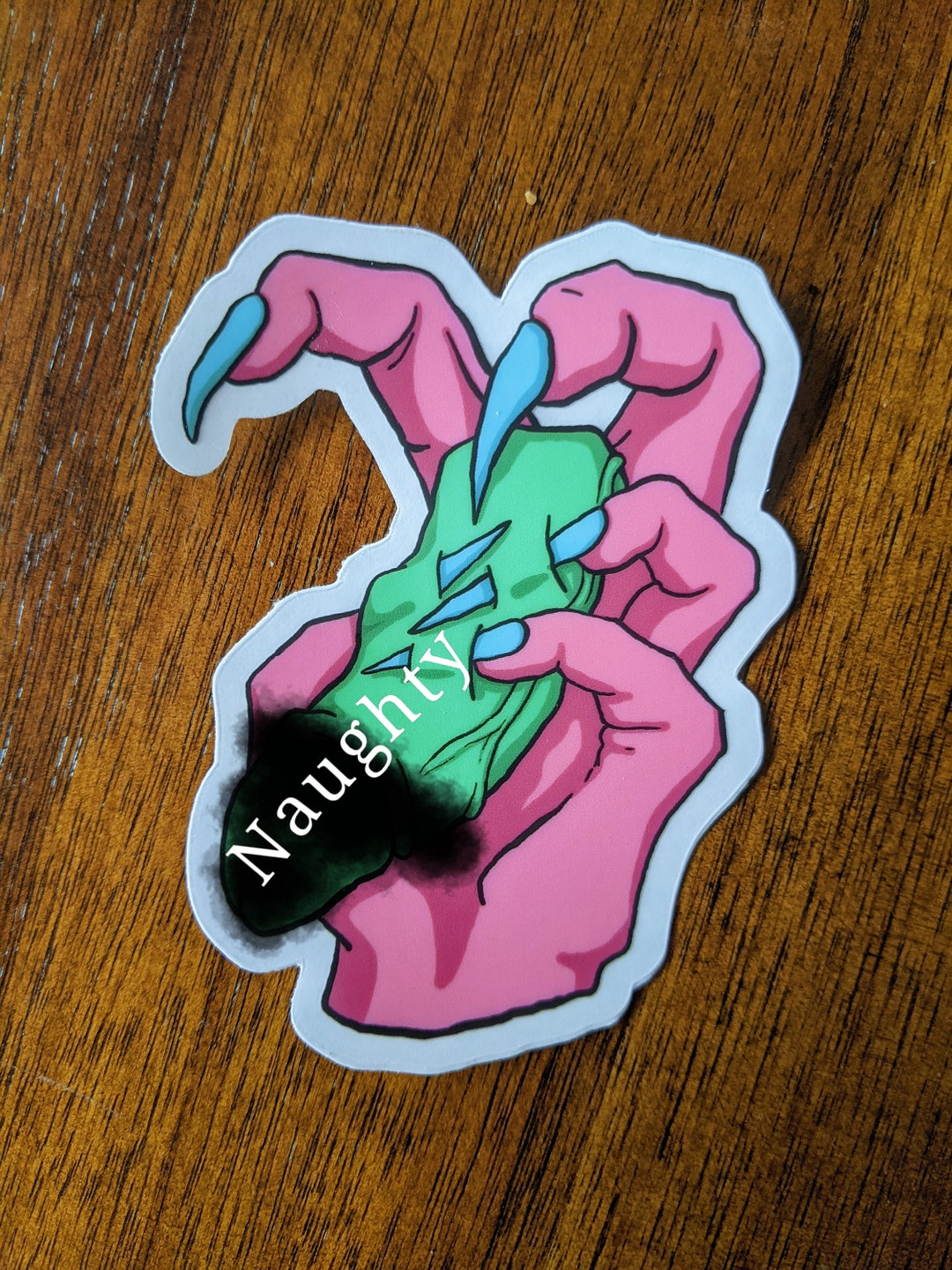 3 Klar Vinyl D1ck Grabbers Sticker - Etsy.de