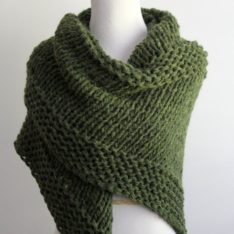 Chunky Shawl Pattern - Etsy