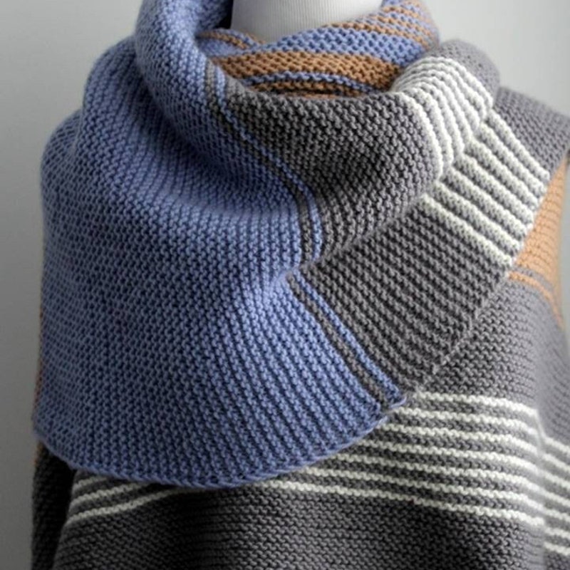 Knit Shawl Pattern - Etsy