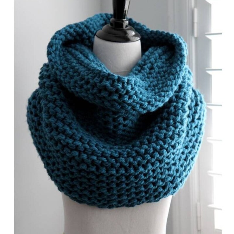 Knit Cowl Scarf - Etsy
