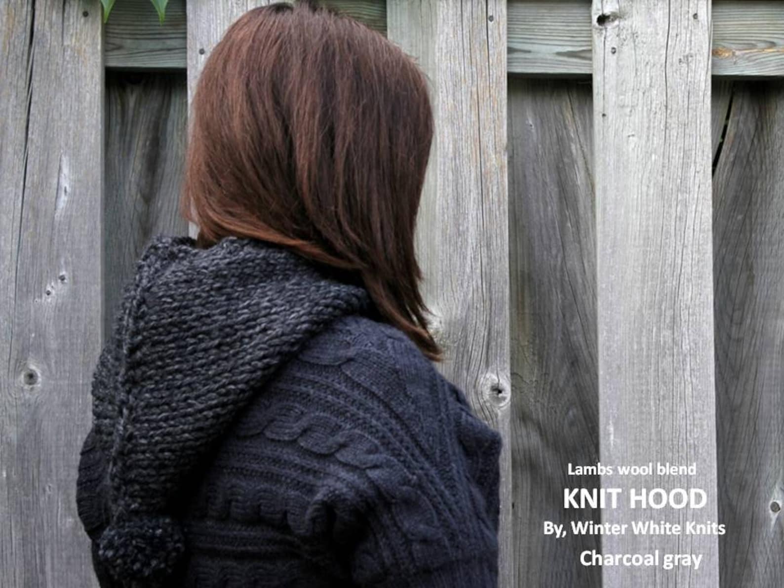 Knit Hood Winter Hood Knit Cowl Hood Winter Hood Scarf - Etsy