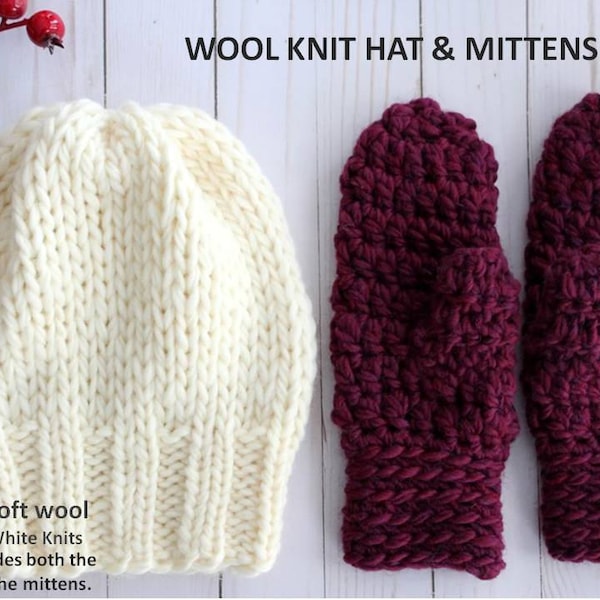 Hat and Mittens - Etsy