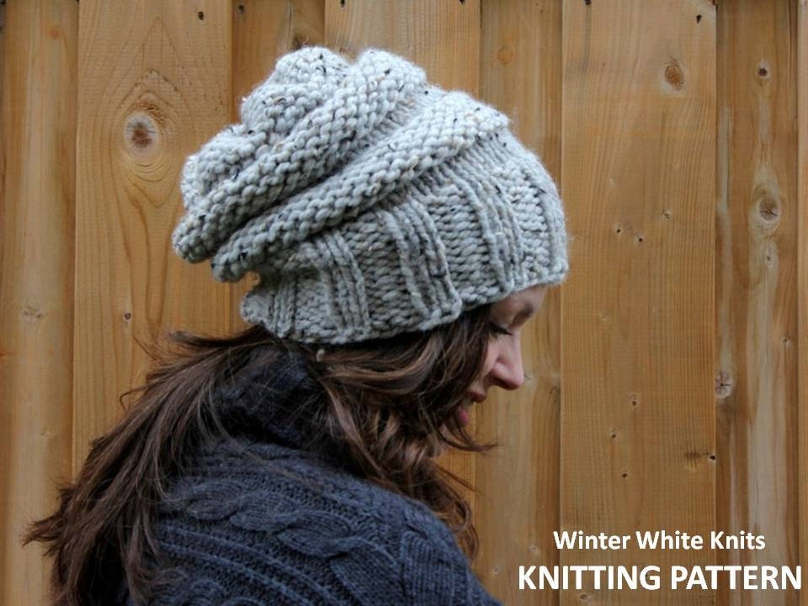 Knit Hat Pattern Knitting Pattern PDF Instant Download | Etsy