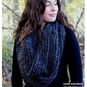 Large Cowl to Wear as a Capelet or Cowl or Scarf or Hood, Hand-knit ...