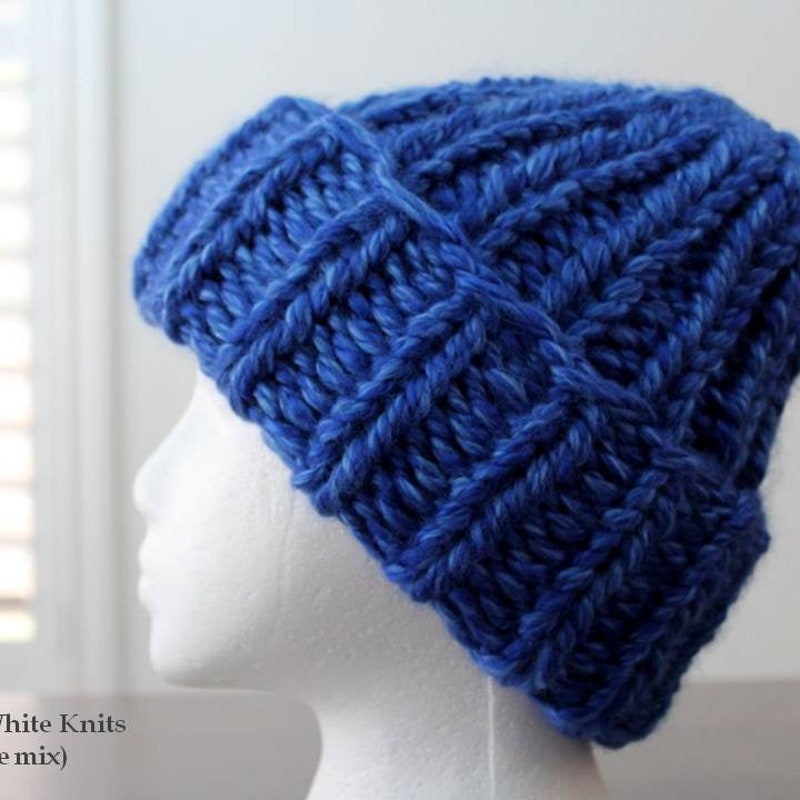 Hand Knit Hat - Etsy
