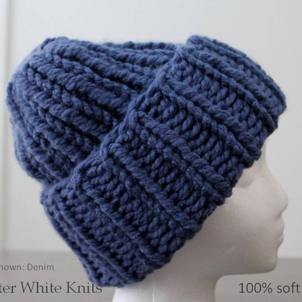Acrylic Knitted Hat - Etsy