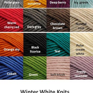 Knit Infinity Scarf, Knit Wool Scarf, 100% Soft Wool Scarf, Chunky ...