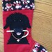 Black Goldendoodle Christmas Stocking - Etsy