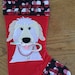 Goldendoodle Dog Christmas Stocking #1 - Etsy