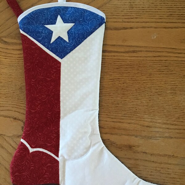 Cowboy Boot Stocking - Etsy