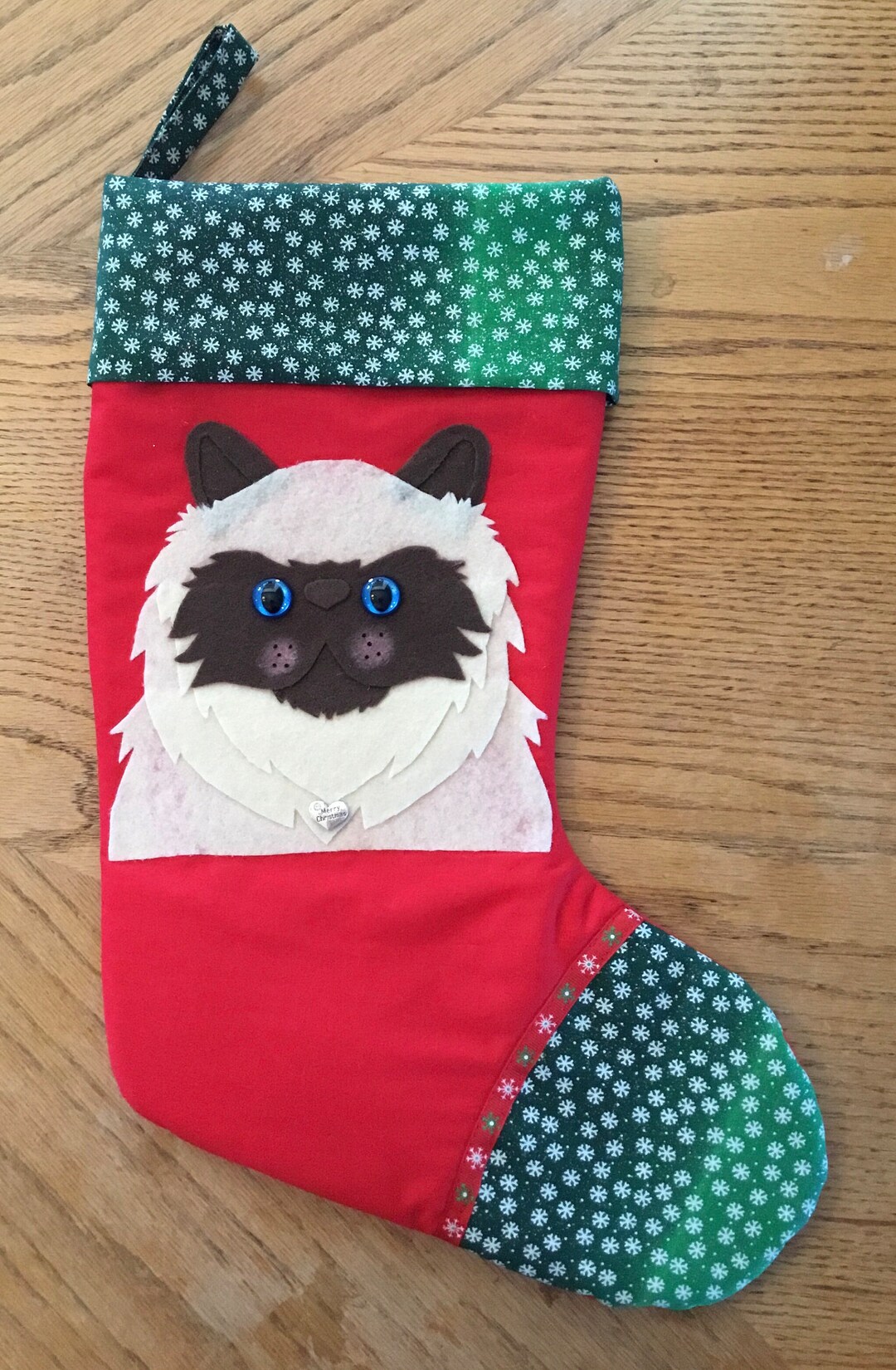 Siamese Persian Cat #8 Christmas Stocking - Etsy