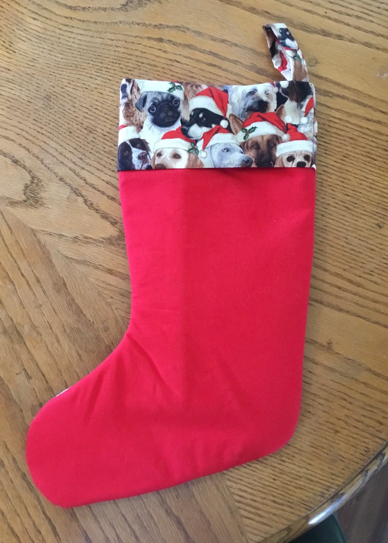 Chocolate Lab Christmas stocking | Etsy