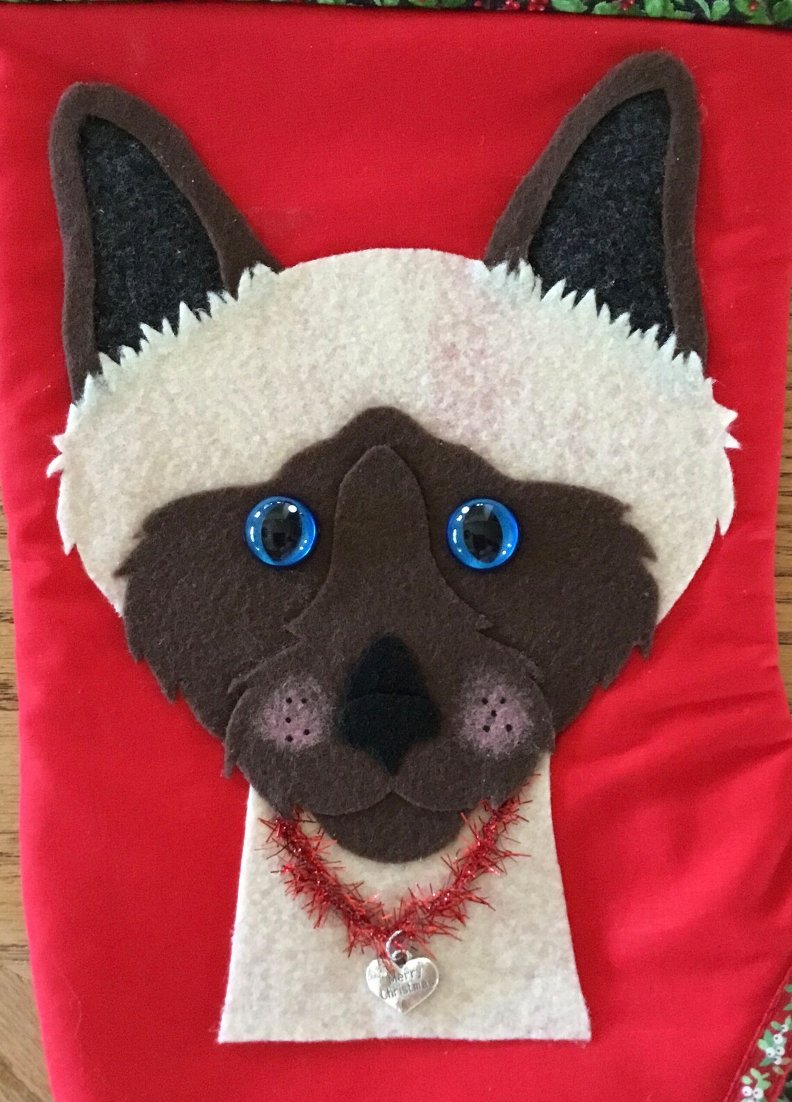 Siamese Cat #1 Christmas Stocking - Etsy