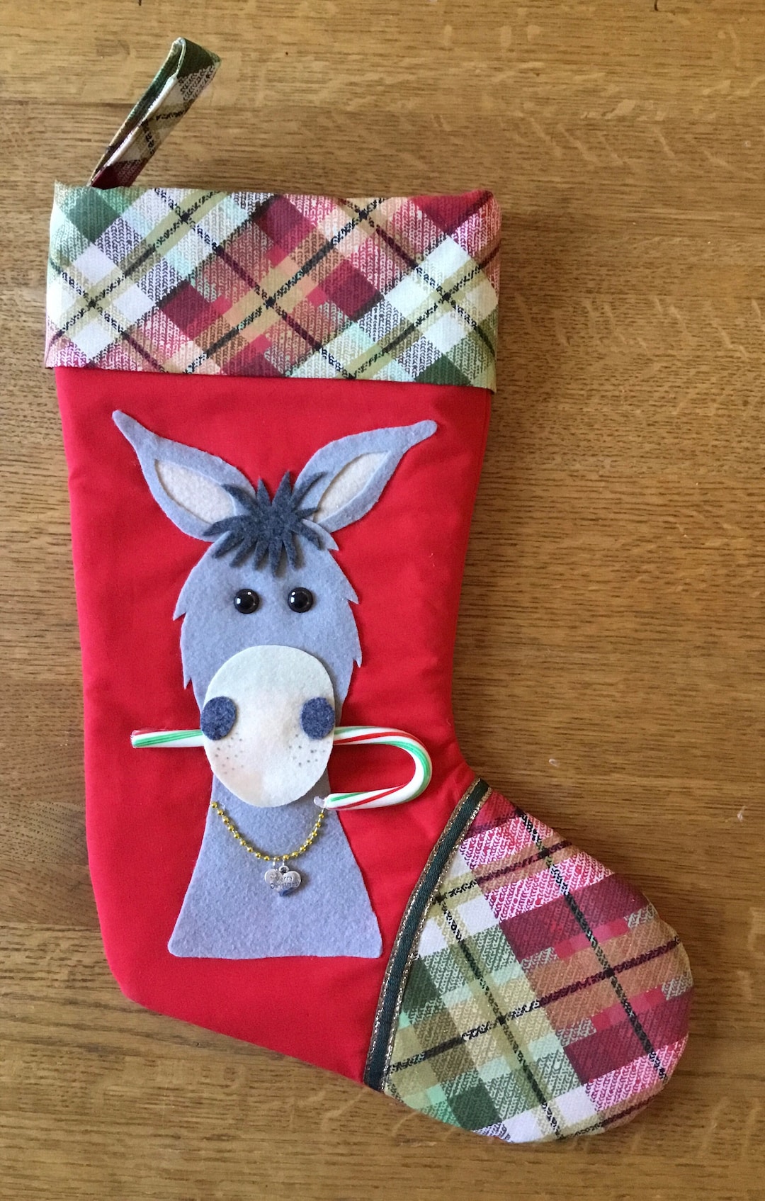 Donkey/mule #1 Christmas Stocking - Etsy