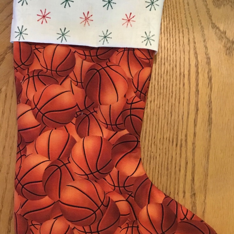 Basketball Stocking - Etsy