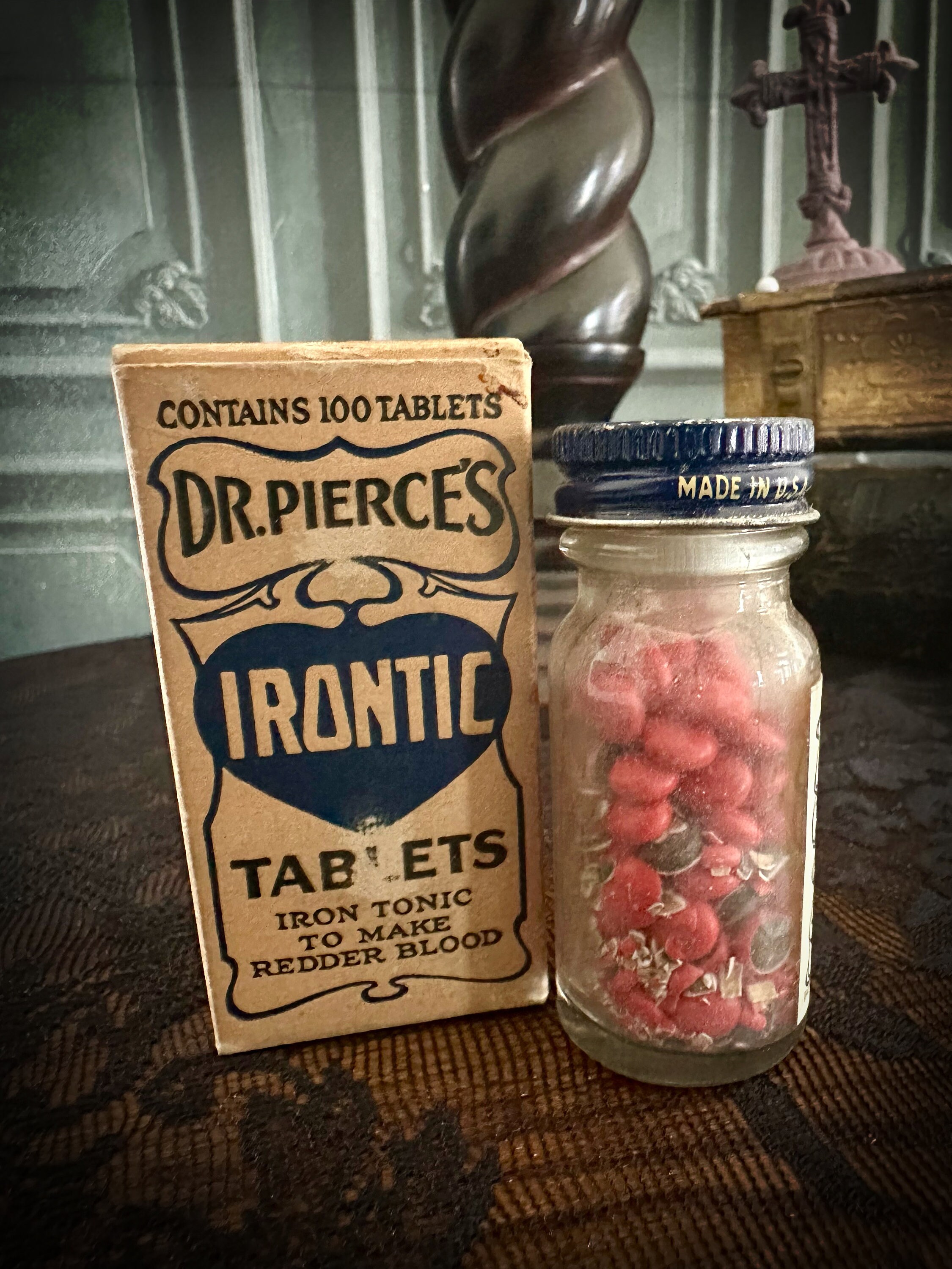 Dr. Pierce's Antique Irontic Tablets With Pamphlets Quack Medicine Rare - Etsy