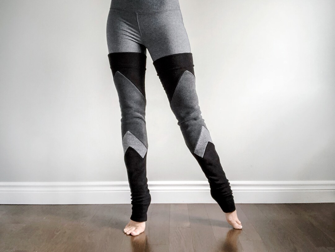 Extra Long Leg Warmers Women Thigh High Leg Warmers Over the Knee Leg ...