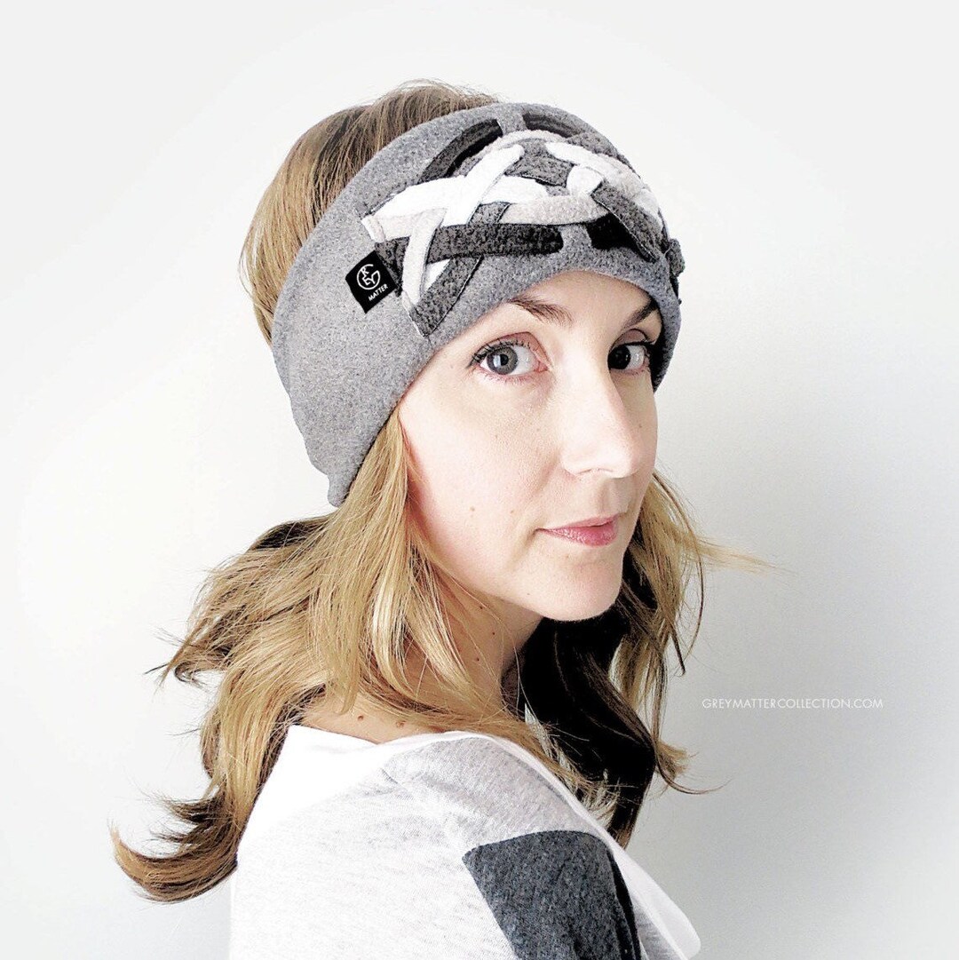 Winter Headband for Women's Headband Fleece Woven, Ear Warmer, Crochet ...