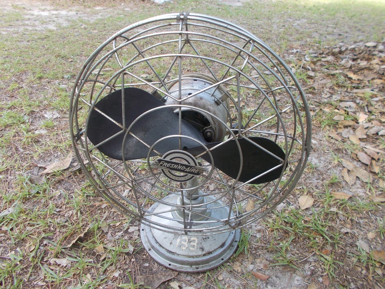 Rare Vintage Antique 1940-1950's FRESH'ND AIRE Fan by General Electric ...