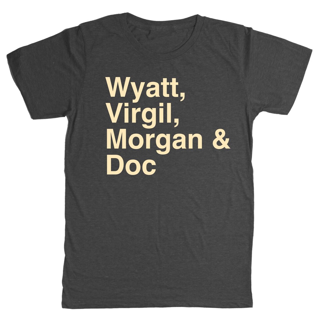 Wyatt Virgil Morgan Earp Doc Holliday Lawmen Dodge Kansas City Sheriff ...
