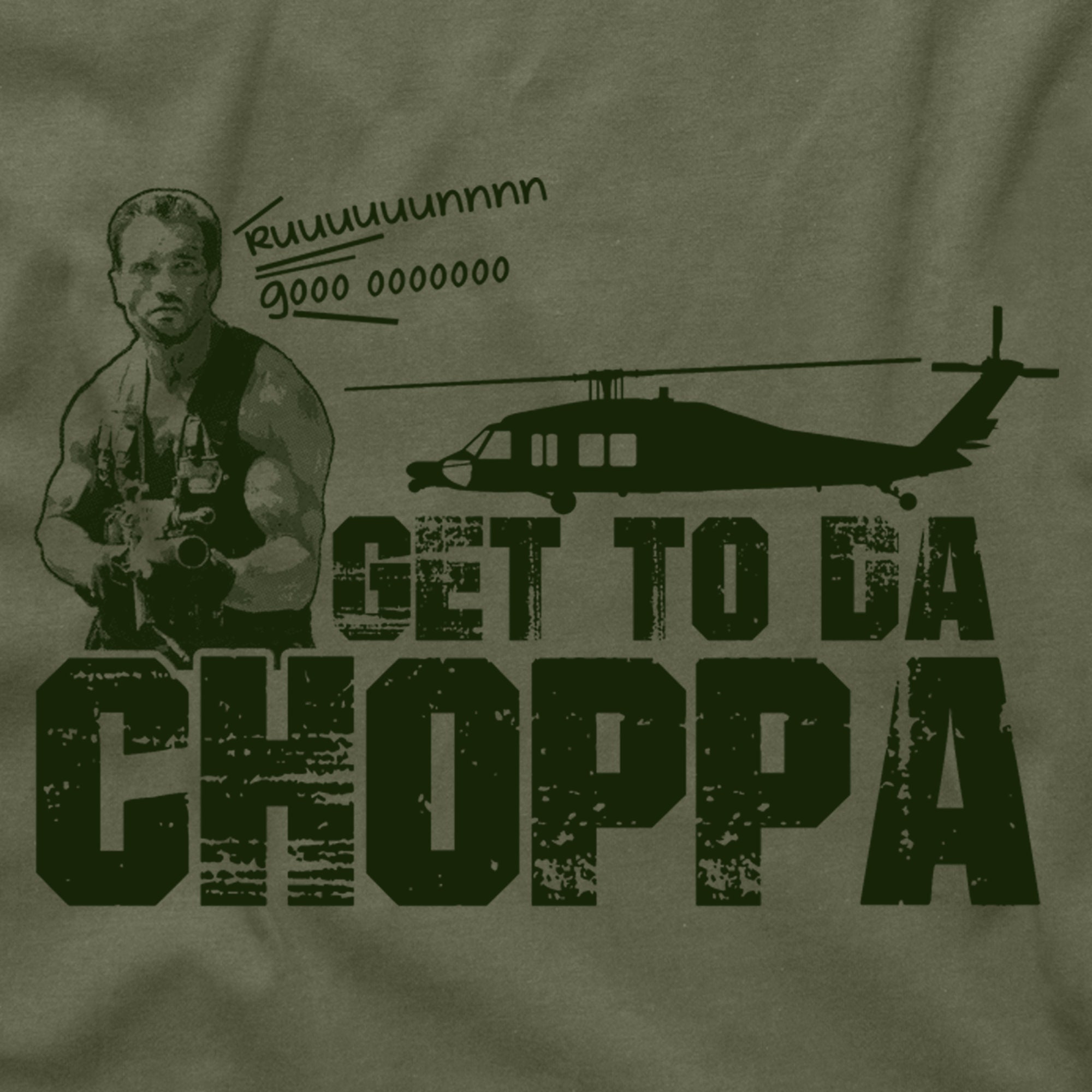 Arnold Schwarzenegger Choppa Meme