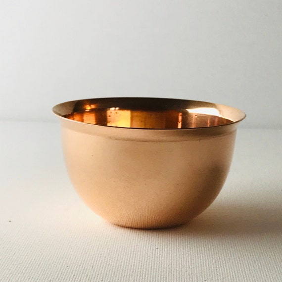 C05 SPUN COPPER BOWL Blank Solid Copper | Etsy