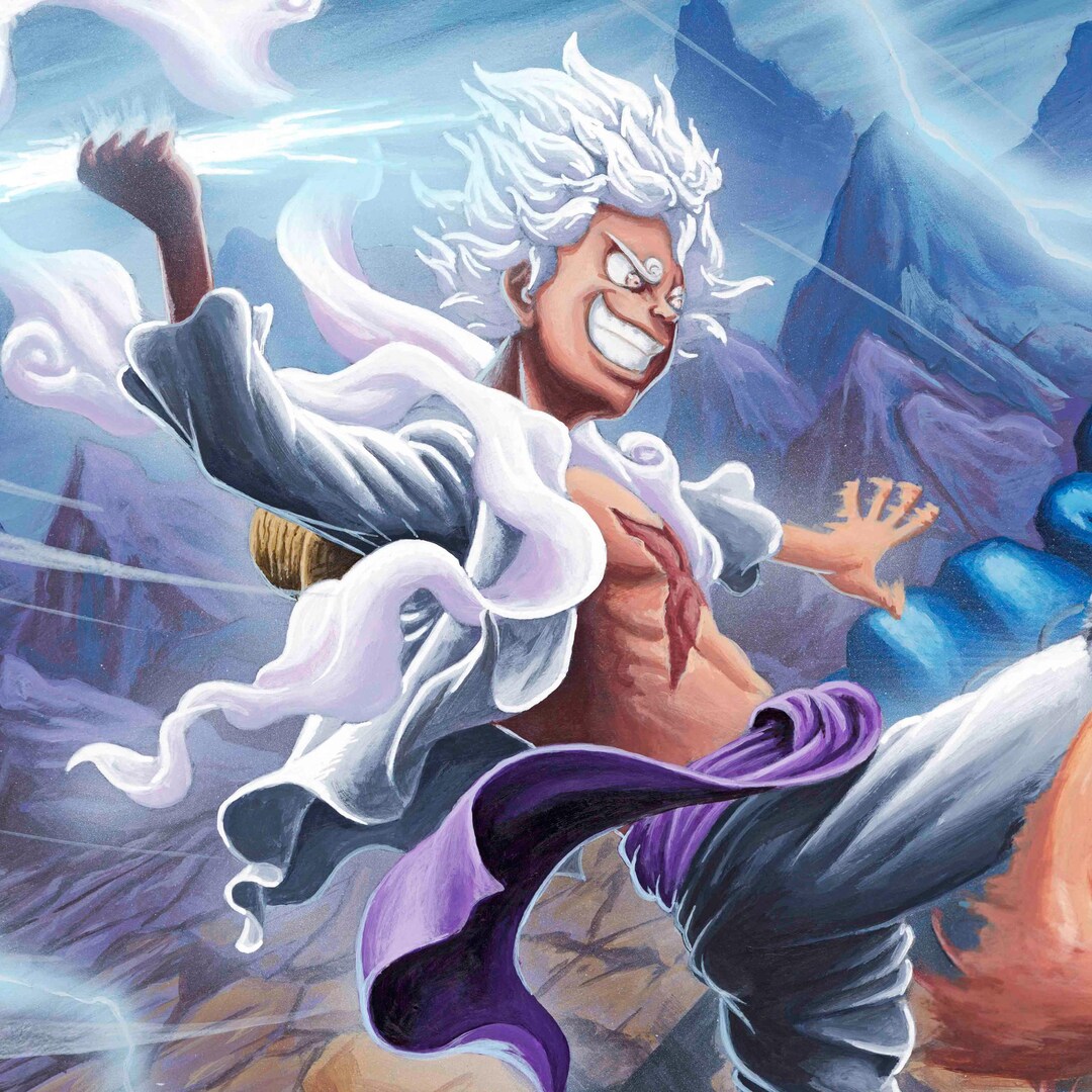 Luffy Vs. Kaido, Print - Etsy