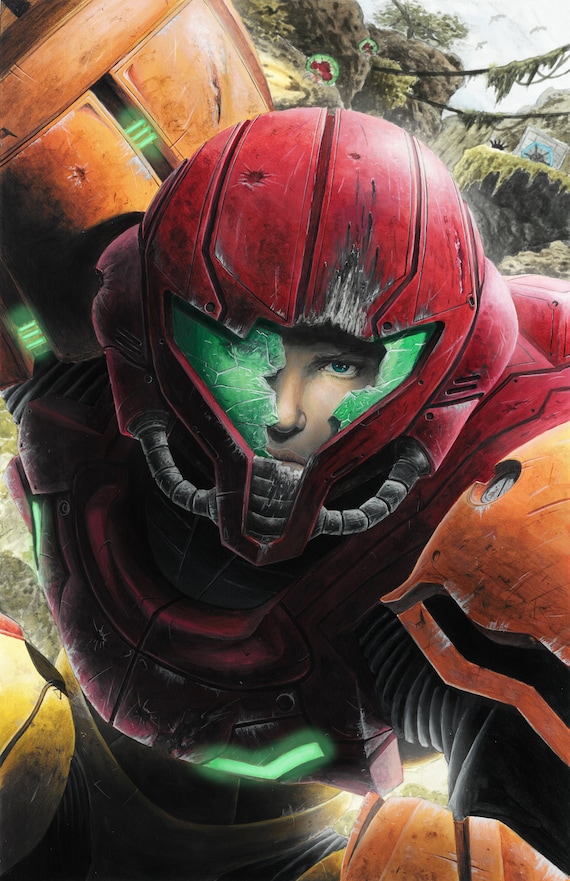 Super Metroid 'samus' Print | Etsy