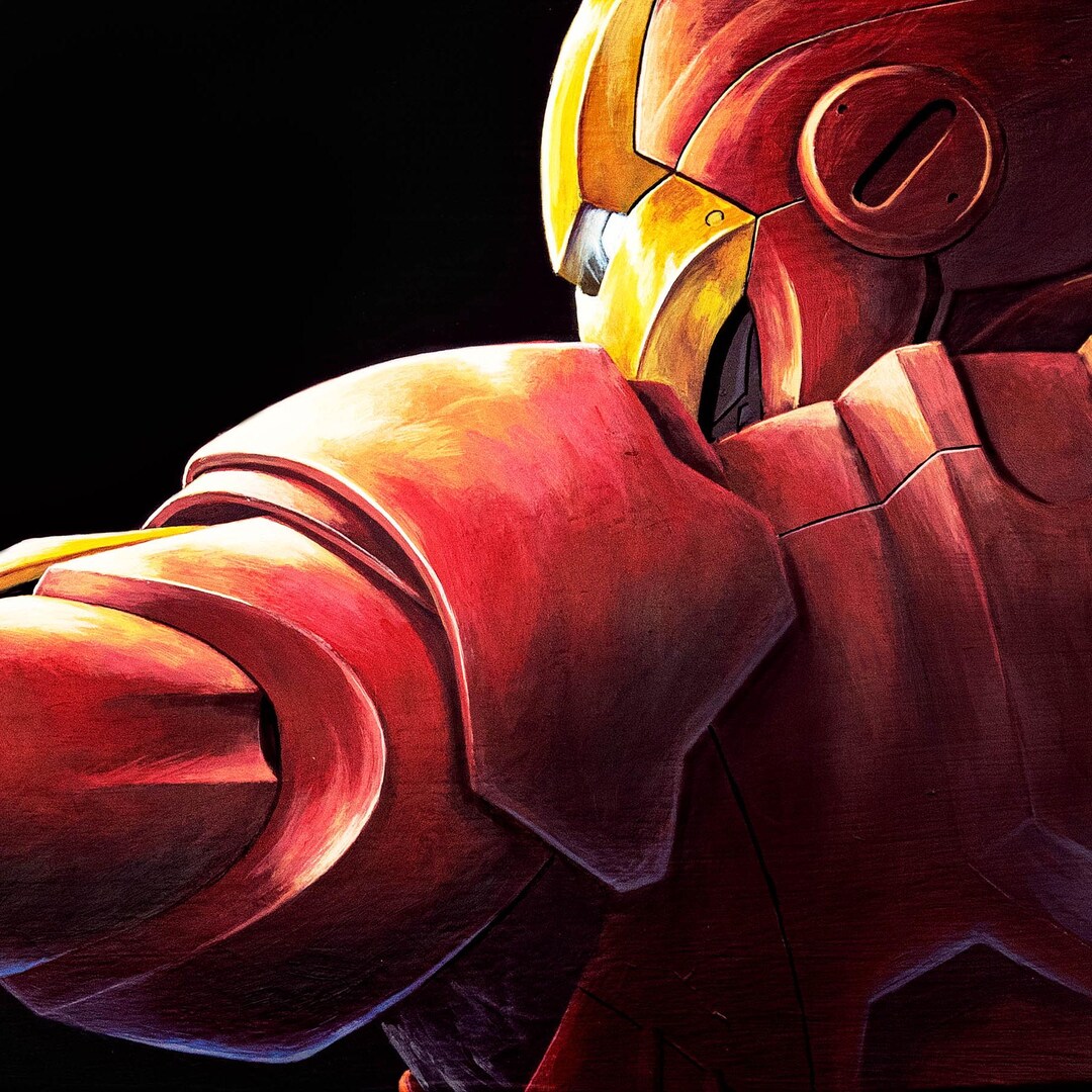 Iron Man 'repulsor' Print - Etsy